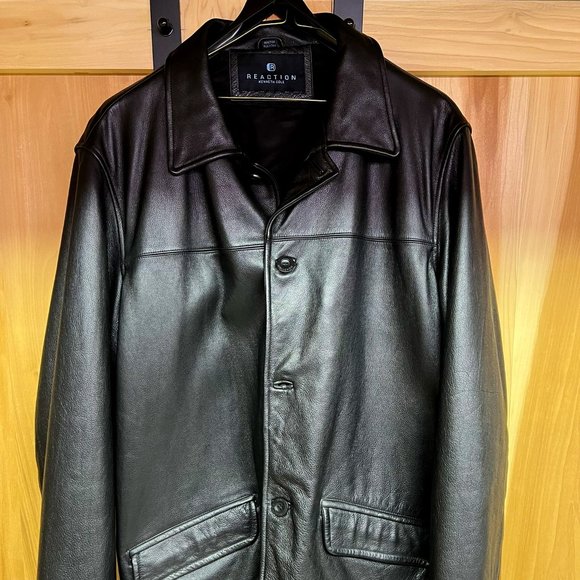 Kenneth Cole | Jackets & Coats | Kenneth Cole Mens Leather Jacket ...